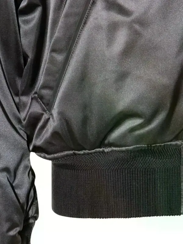 TOM FORD Satin Bomber Jacket - Black
