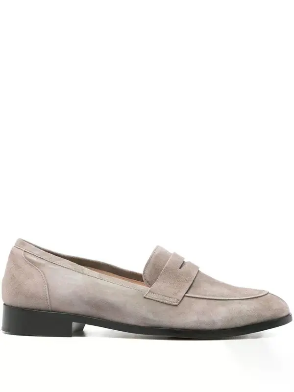 P.a.r.o.s.h Penny-strap Suede Loafers