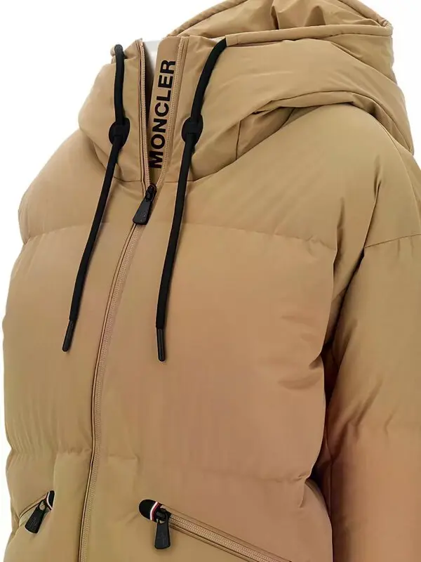 Moncler Hooded Puffer Jacket With Drawstring