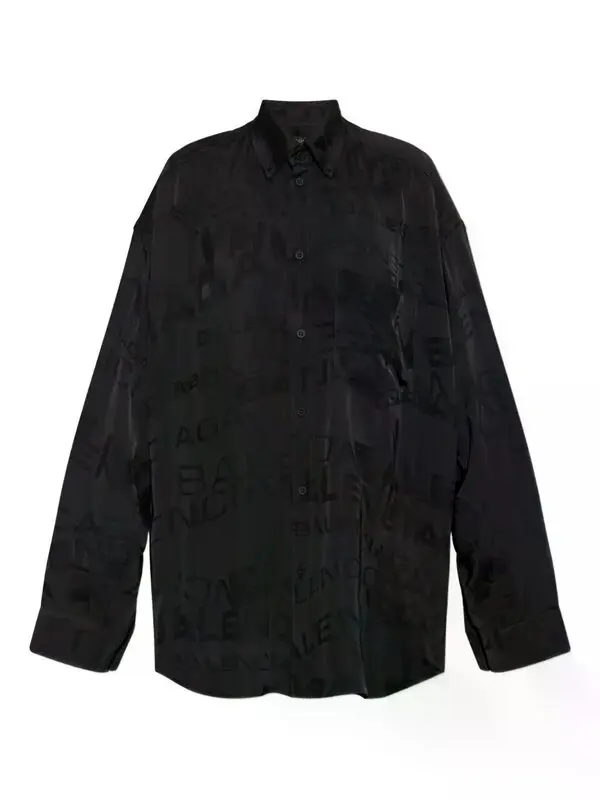 Balenciaga Logo-pattern Shirt
