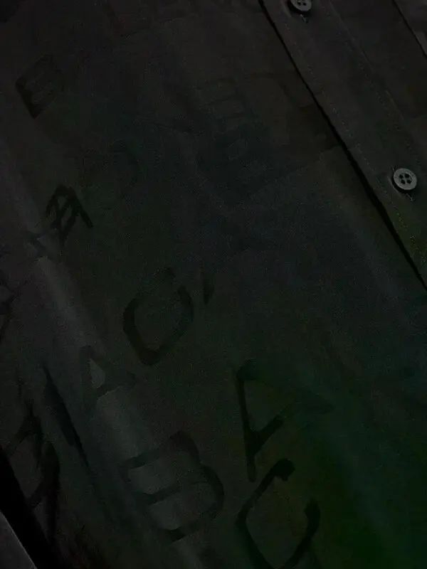 Balenciaga Logo-pattern Shirt