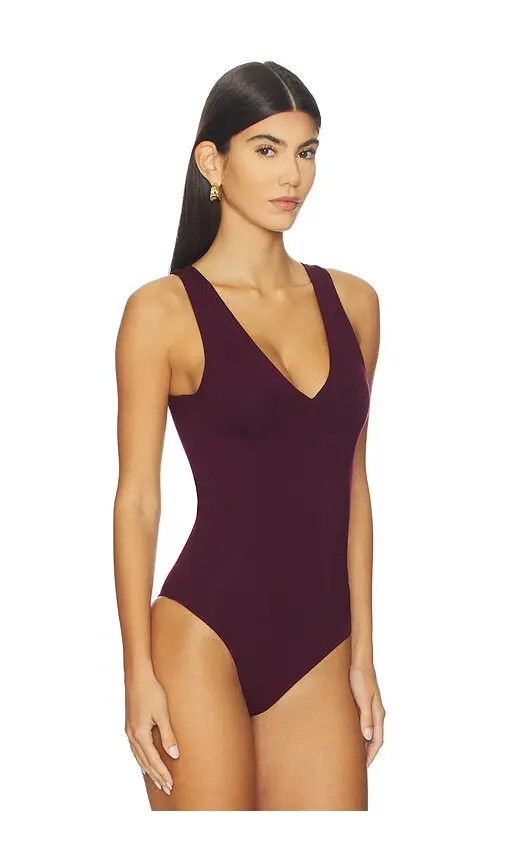 SANS FAFF Plunge V Bodysuit