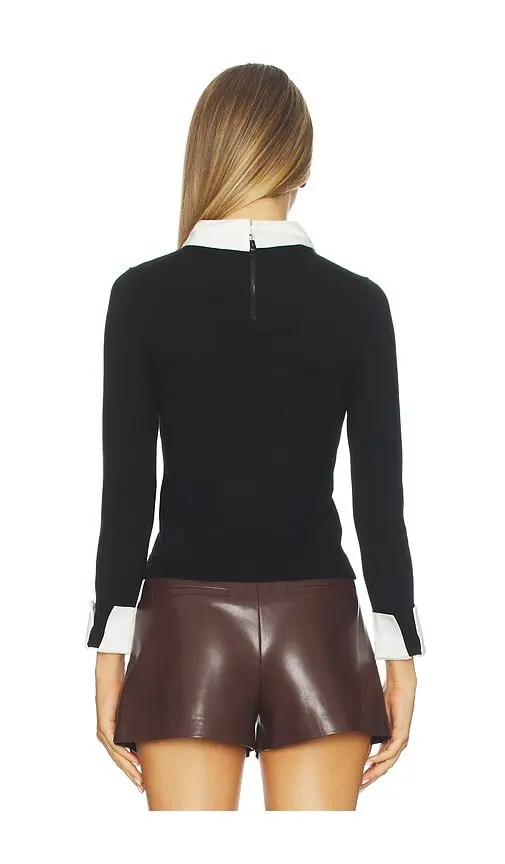 Alice + Olivia Porla Collared Sweater