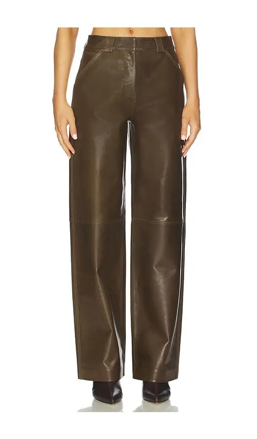 Cult Gaia Dalton Pant - Olive