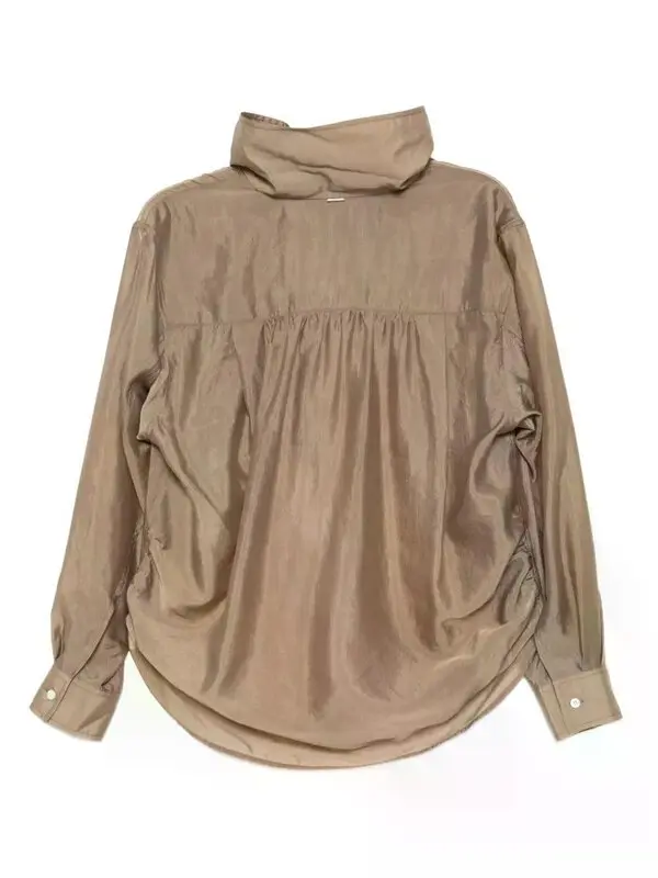 SYSTEM Asymmetric Collar Shirt