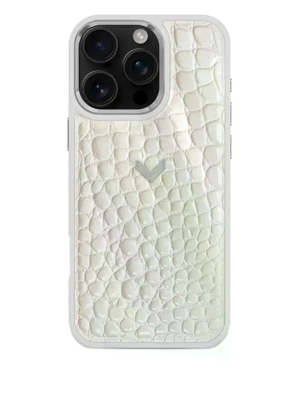 VELANTE Crocodile-texture Iphone 16 Pro Case