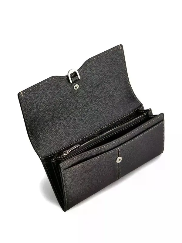 TOD'S Leather Stitched Wallet
