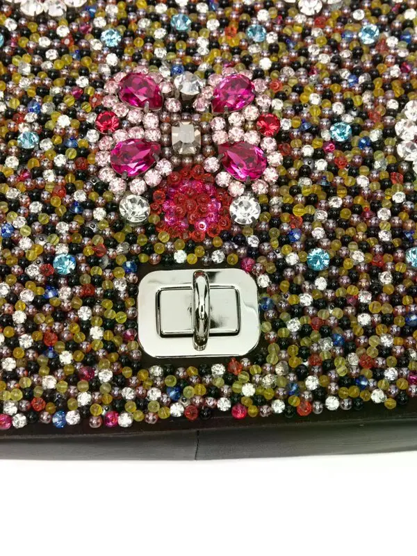 LE SILLA Crystal-embellished Shoulder Bag