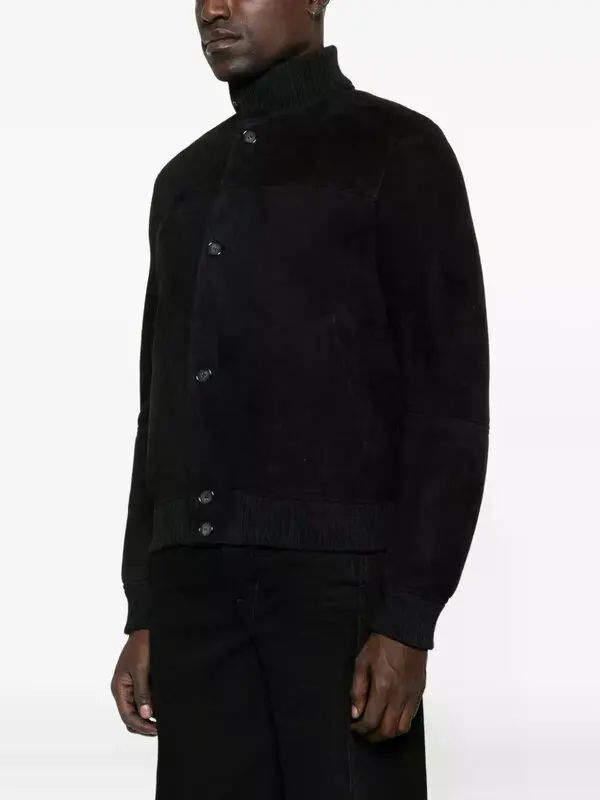ERALDO Suede Button-front Jacket