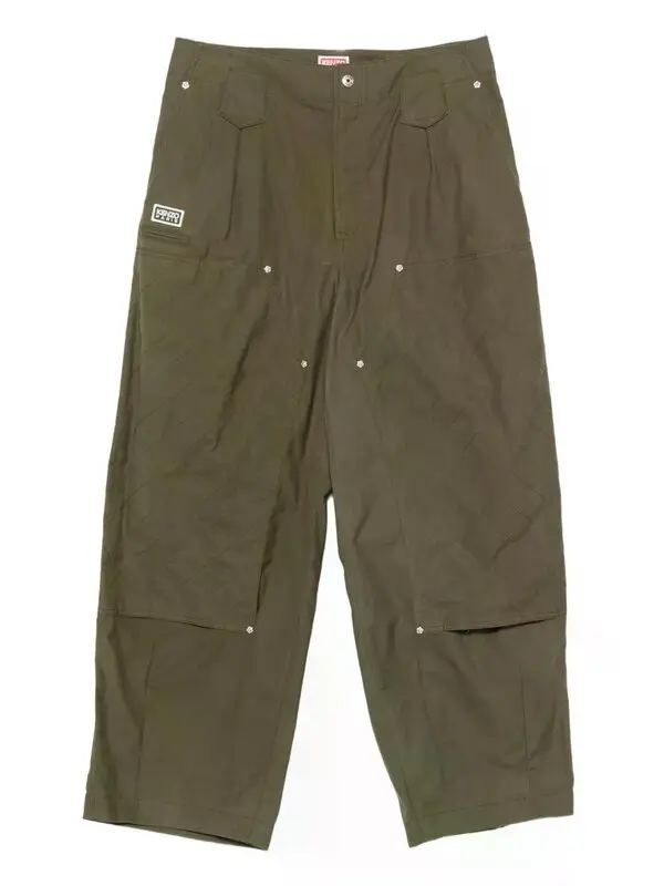 Kenzo Quilted-panel Trousers
