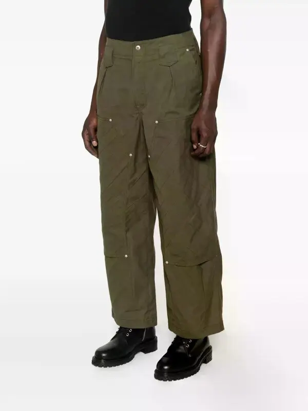 Kenzo Quilted-panel Trousers