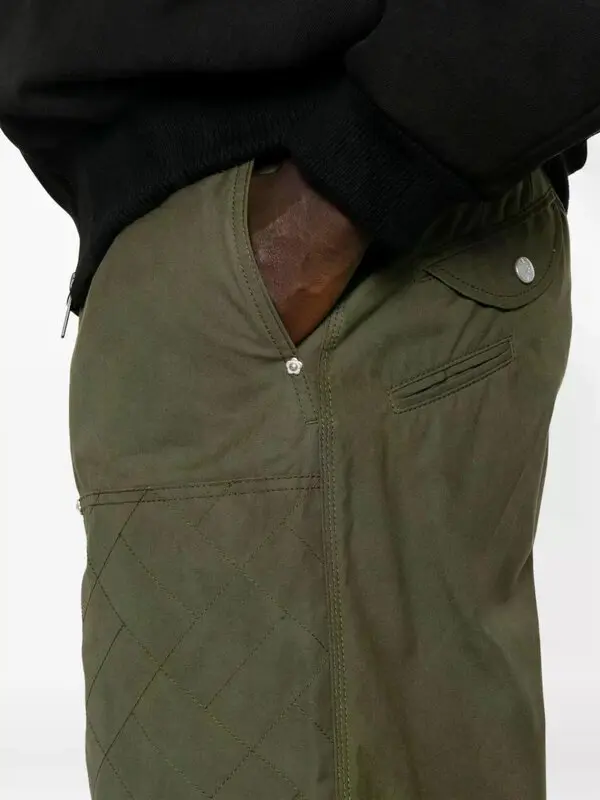 Kenzo Quilted-panel Trousers