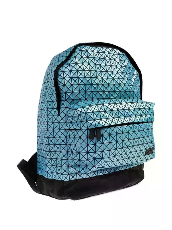 Issey Miyake Geometric-pattern Backpack - Blue