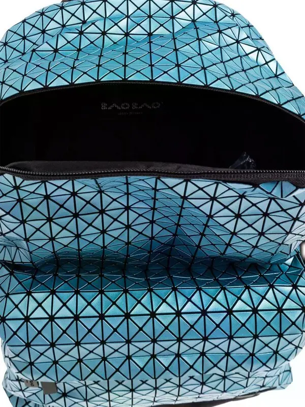 Issey Miyake Geometric-pattern Backpack - Blue