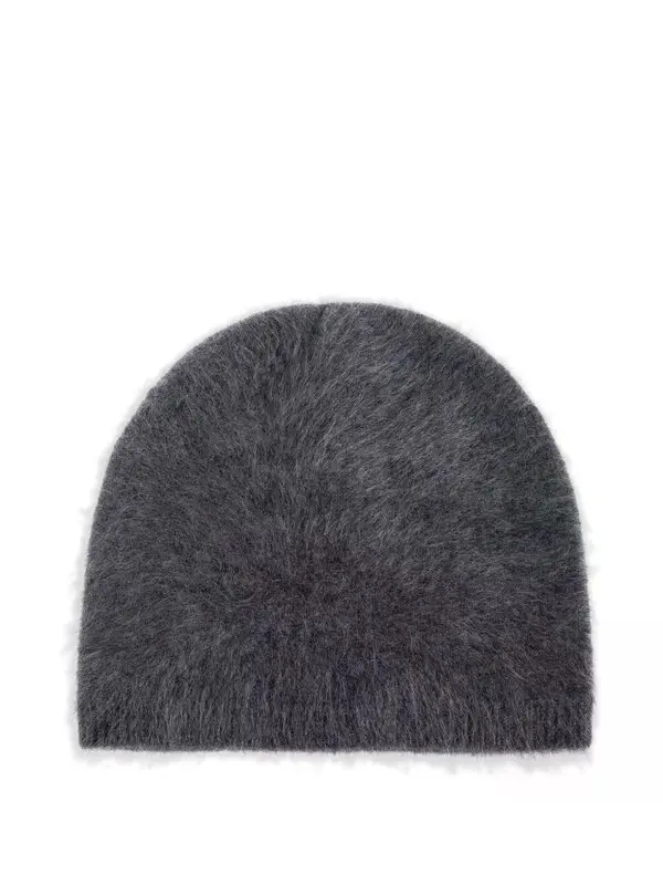 LISA YANG Brushed Beanie - Grey
