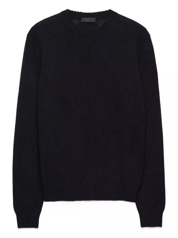 Prada Triangle-logo Cashmere Sweater