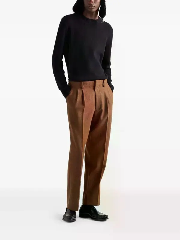 Prada Triangle-logo Cashmere Sweater