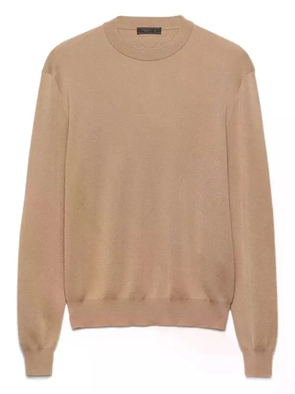 Prada Triangle-logo Cashmere Sweater