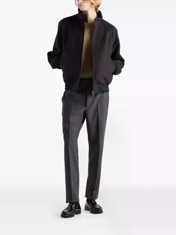 Prada Triangle-logo Cashmere Sweater
