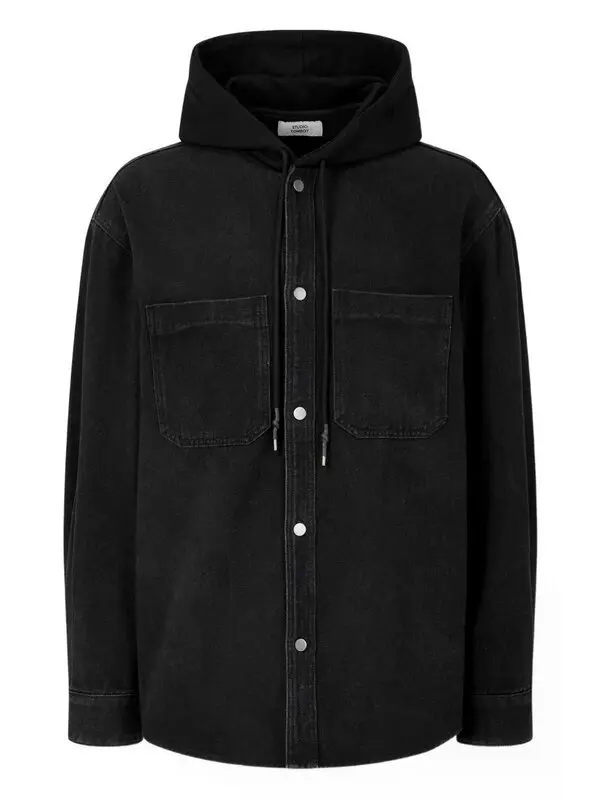 STUDIO TOMBOY Hooded Denim Jacket
