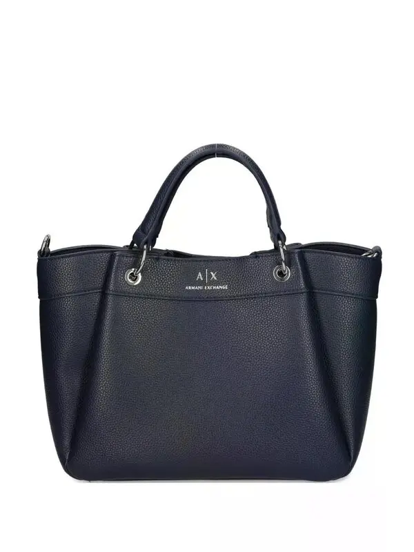 Armani Exchange Medium Top Handle Tote Bag