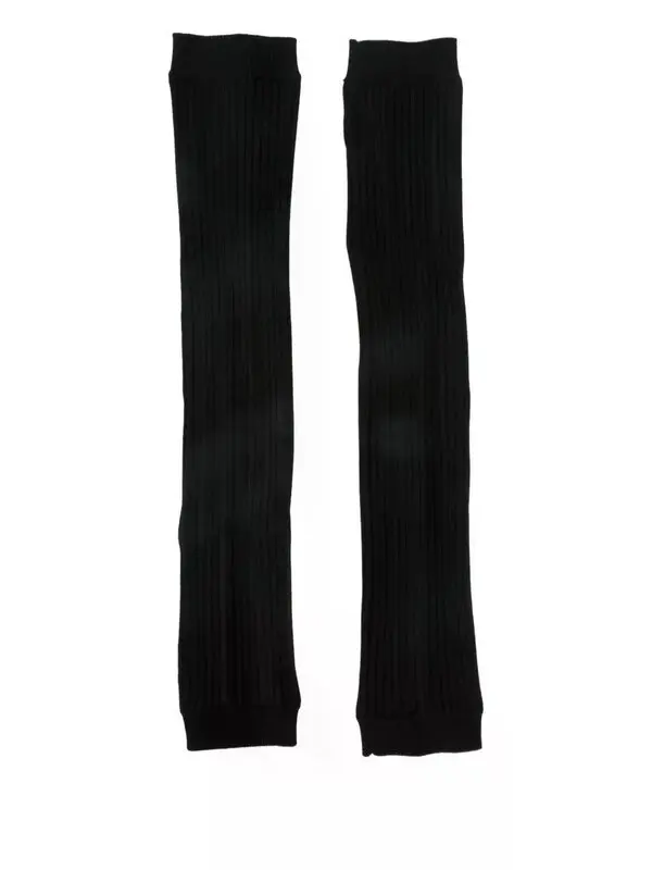 P.a.r.o.s.h Ribbed Knit Long Gloves