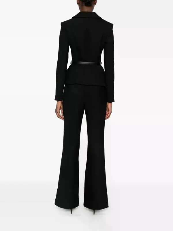 SELF-PORTRAIT Double-breasted Jumpsuit With Belt