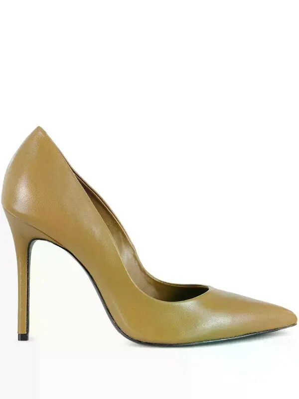 Schutz 105mm Decollete Pointed-toe Pumps - Green