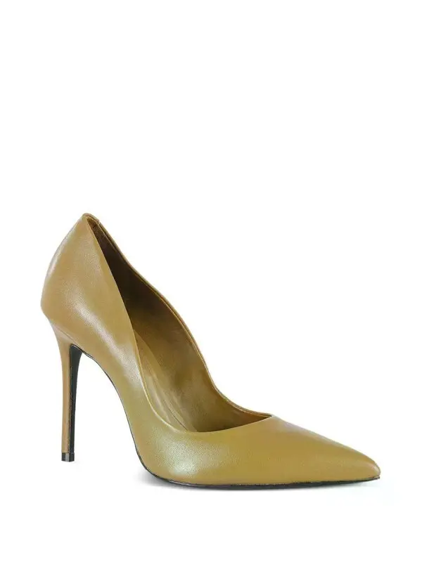 Schutz 105mm Decollete Pointed-toe Pumps - Green