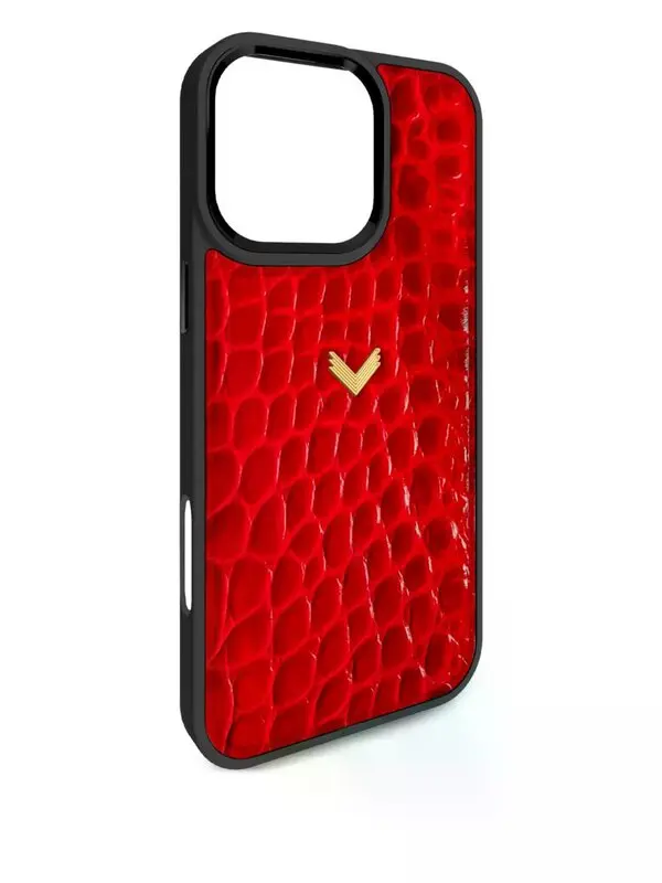 VELANTE Crocodile-texture Iphone 16 Pro Phone Case
