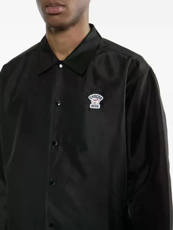 CHOCOOLATE Logo-embossed Jacket - Black