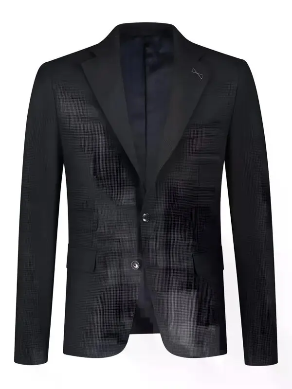 PAUL ZEIST Single-breasted Blazer - Black