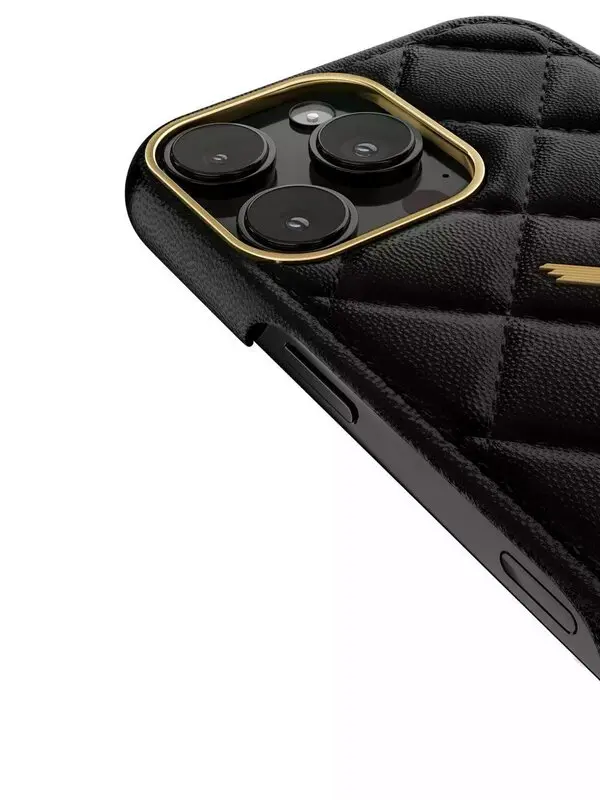 VELANTE Quilted Leather Iphone 16 Case