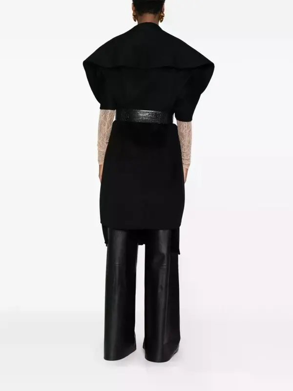 Elisabetta Franchi Wool Cape