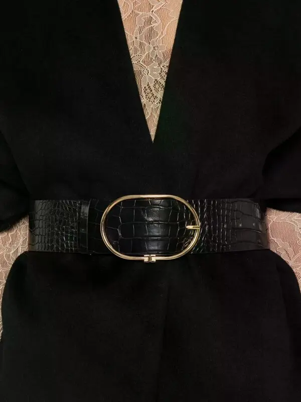Elisabetta Franchi Wool Cape