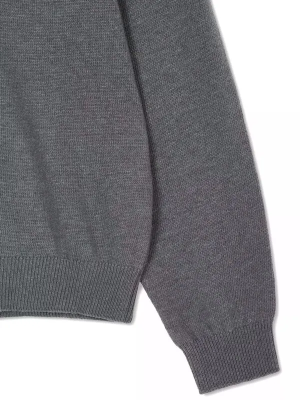 STUDIO TOMBOY Long-sleeve Polo Shirt - Grey
