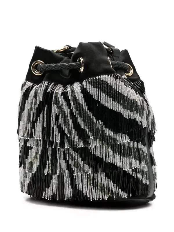 Emilio Pucci Beaded-fringe Bucket Bag