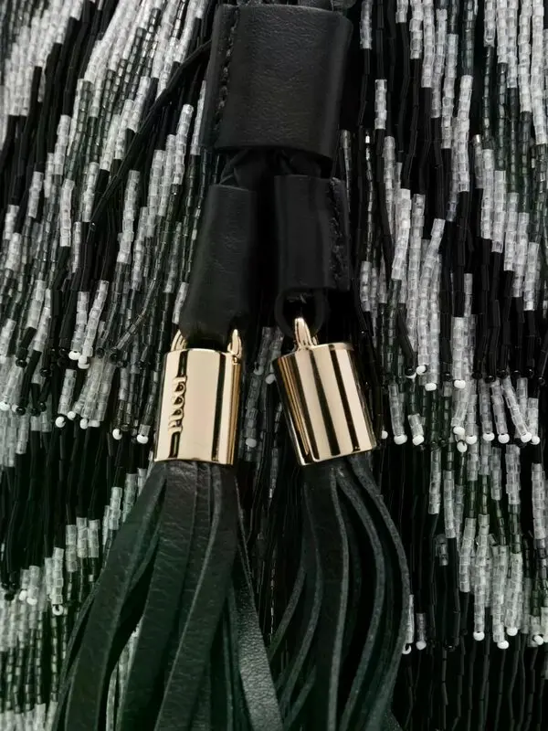 Emilio Pucci Beaded-fringe Bucket Bag