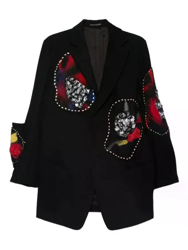 Yohji Yamamoto Wool Panelled Jacket