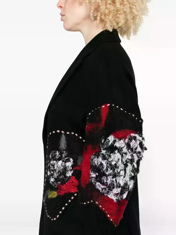 Yohji Yamamoto Wool Panelled Jacket