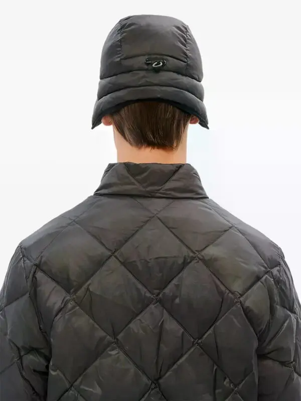 HIKING PATROL Quilted Ear-flap Cap - Black