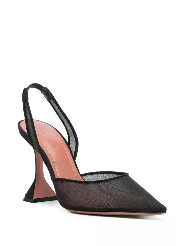 Amina Muaddi Holli Slingback Pumps