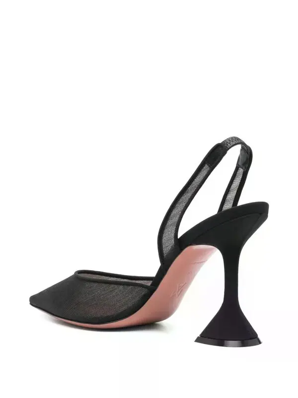Amina Muaddi Holli Slingback Pumps