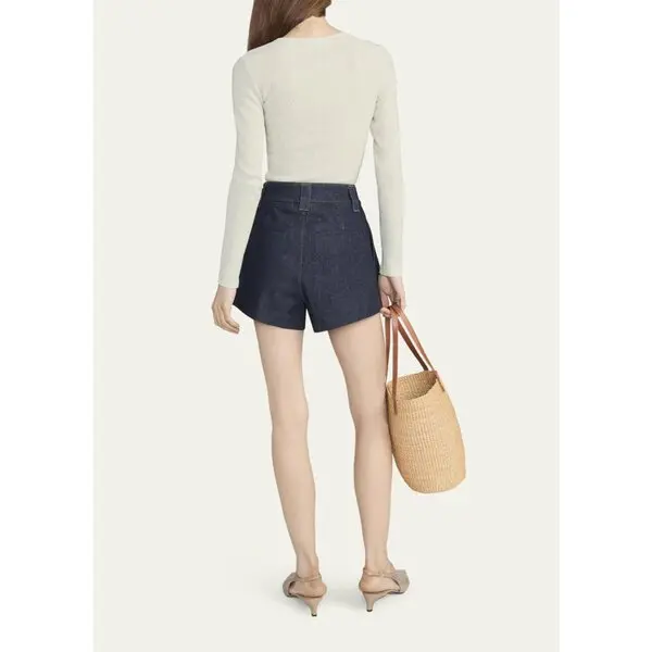 FRAME The Structural Denim Shorts