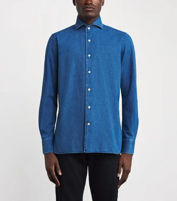 100HANDS Japanese Indigo Denim Shirt