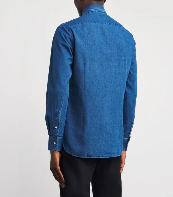 100HANDS Japanese Indigo Denim Shirt