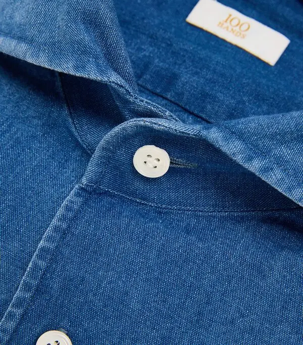 100HANDS Japanese Indigo Denim Shirt
