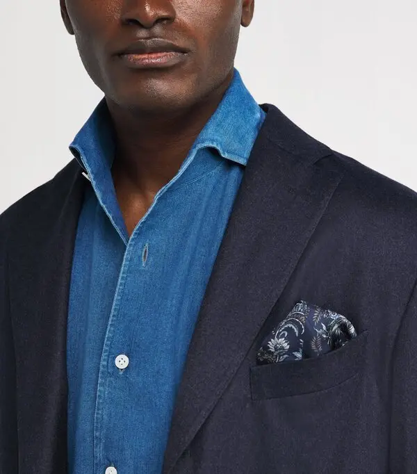100HANDS Japanese Indigo Denim Shirt