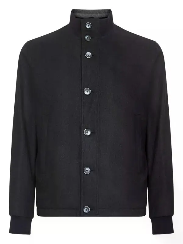 Herno High-neck Buttoned Jacket