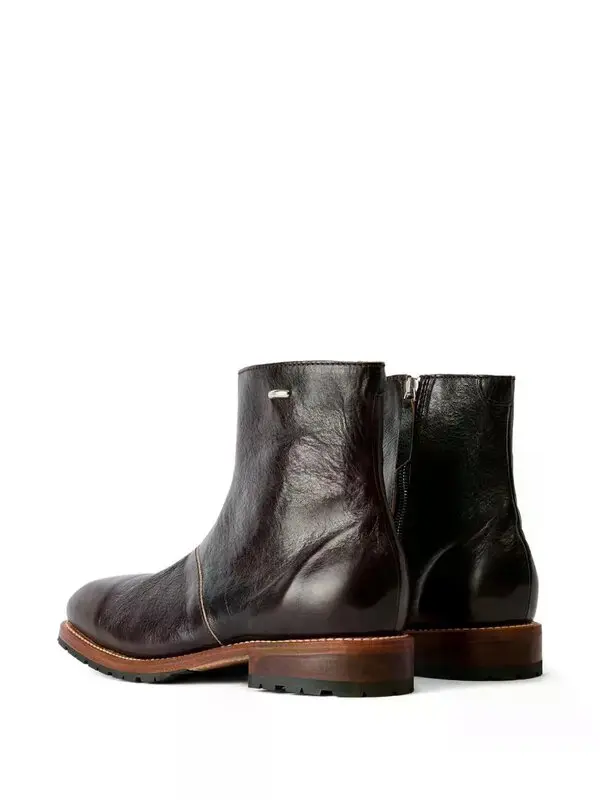 Our Legacy Engine Zip Boots - Brown